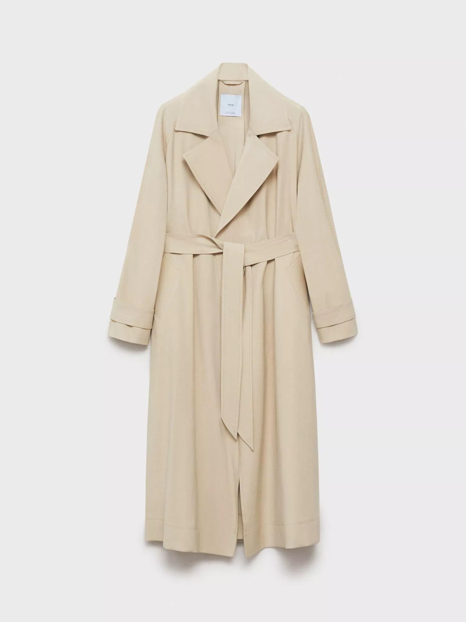 MANGO Taxi Belted Trench Coat | endource