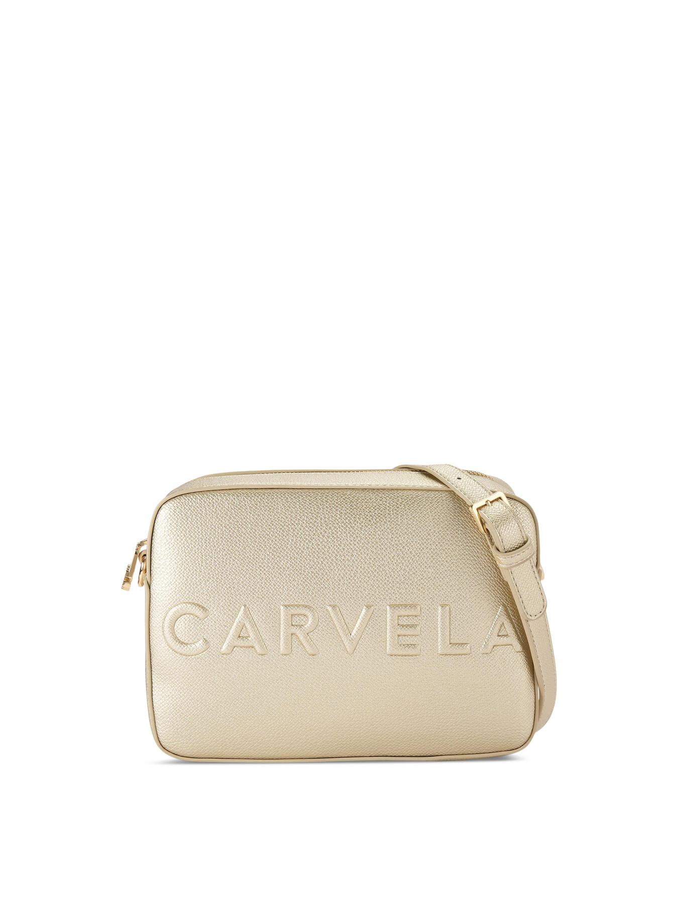 CARVELA Frame Cross Body in Gold | Endource