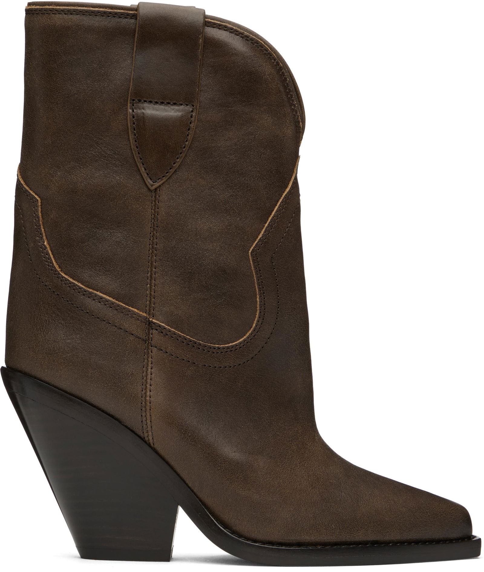 ISABEL MARANT Leyane Leather Boots | endource