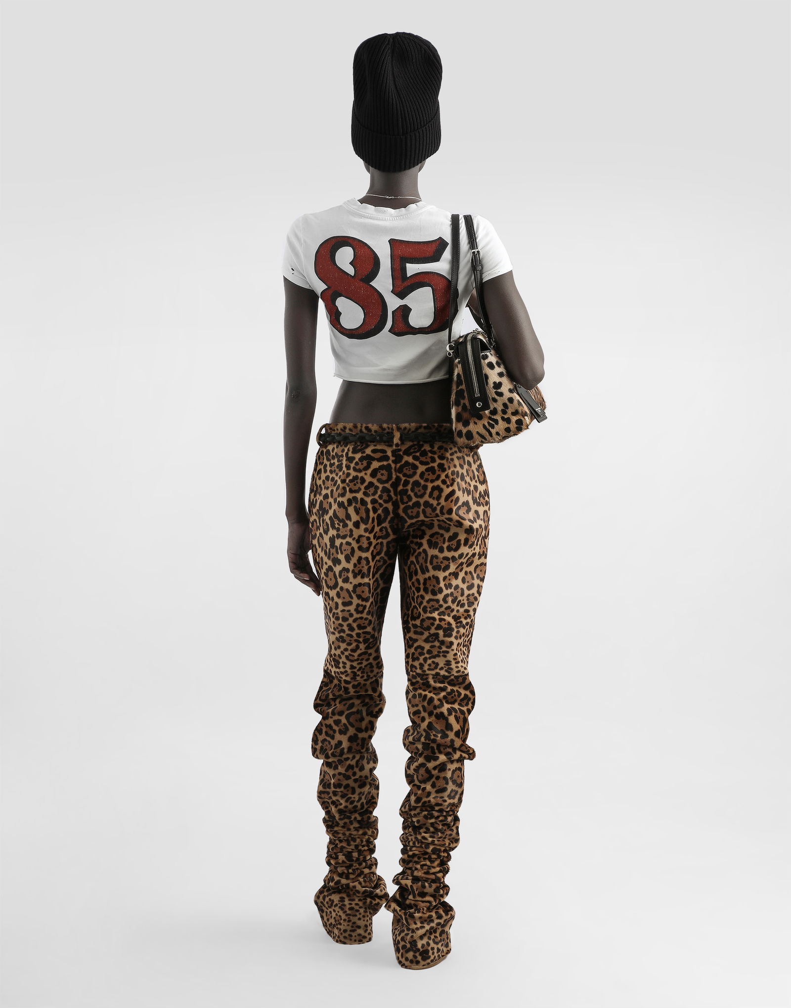DOLCE & GABBANA Leopard-print Calf Trousers | endource