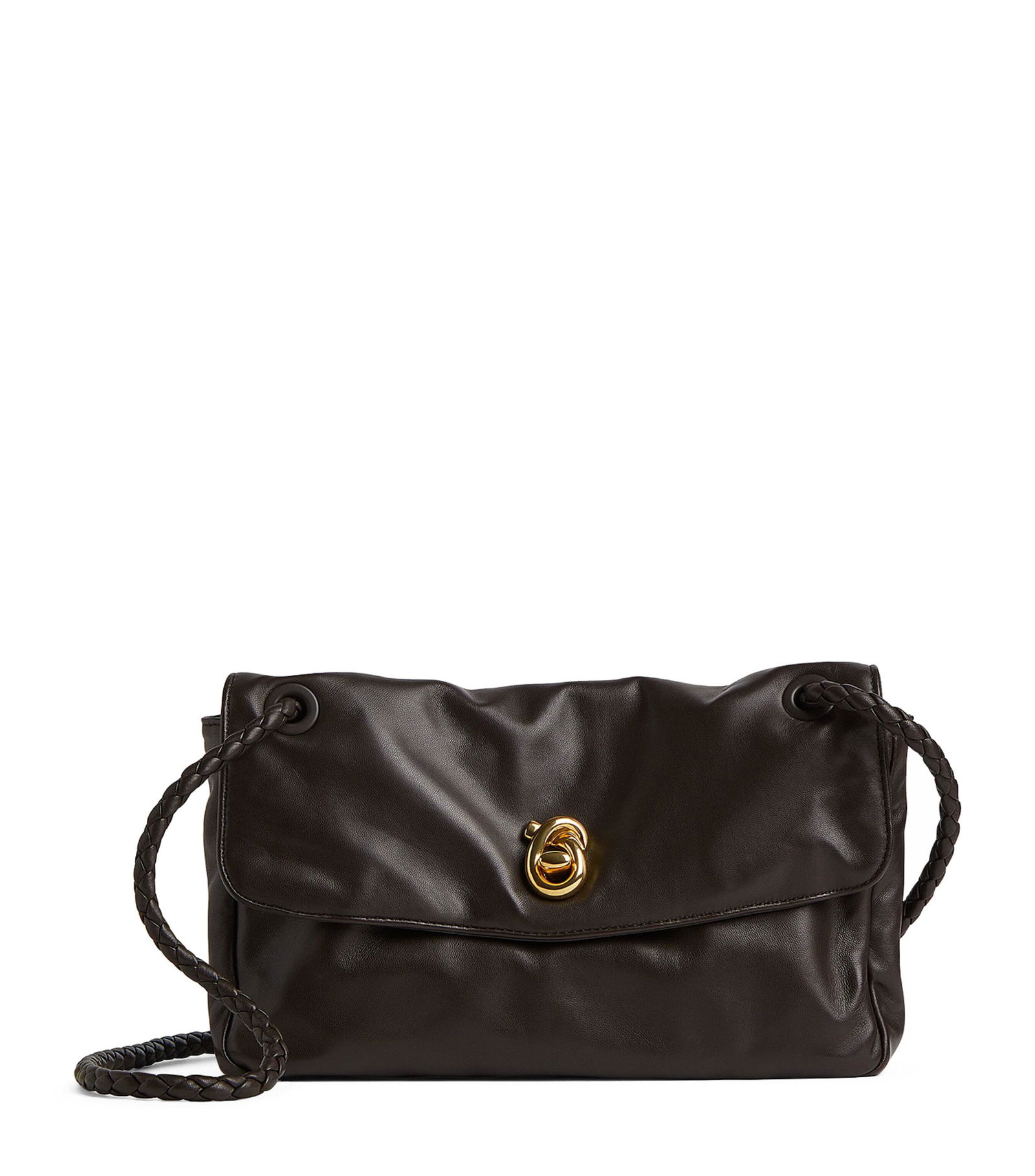 BOTTEGA VENETA Lambskin Madison Cross-Body Bag | endource