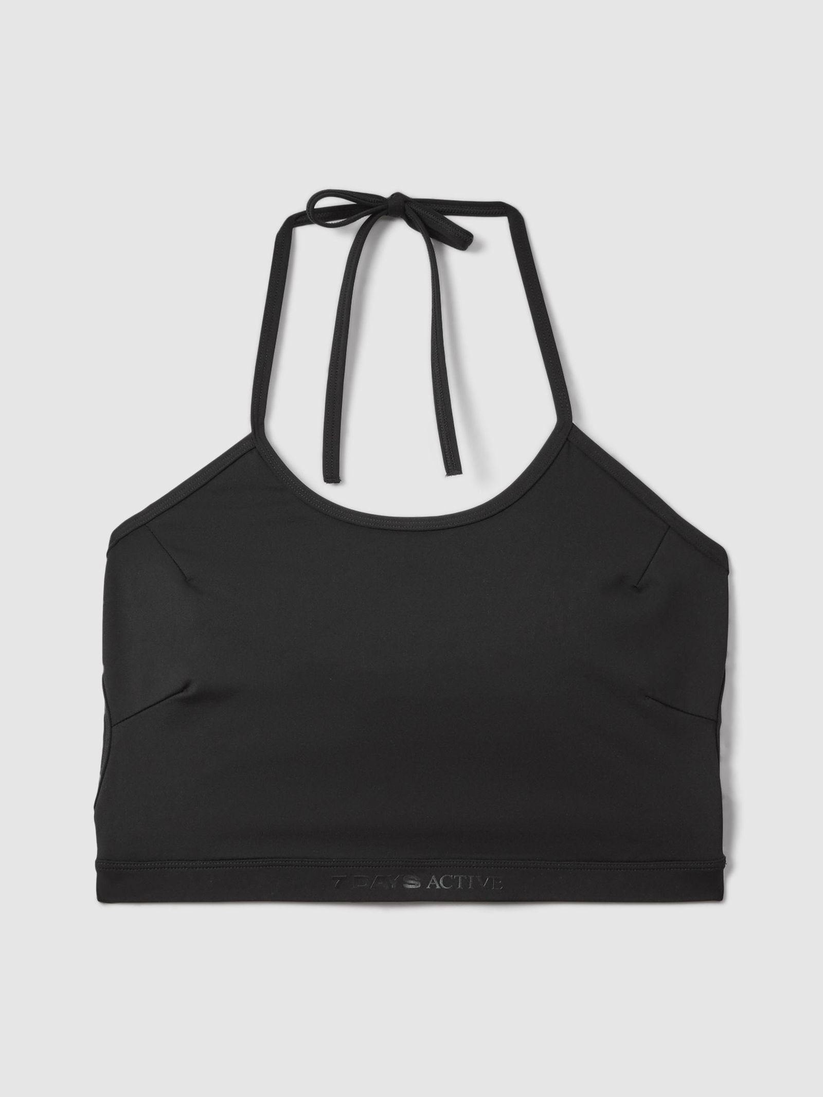 7 DAYS ACTIVE Halter Neck Cropped Top | endource