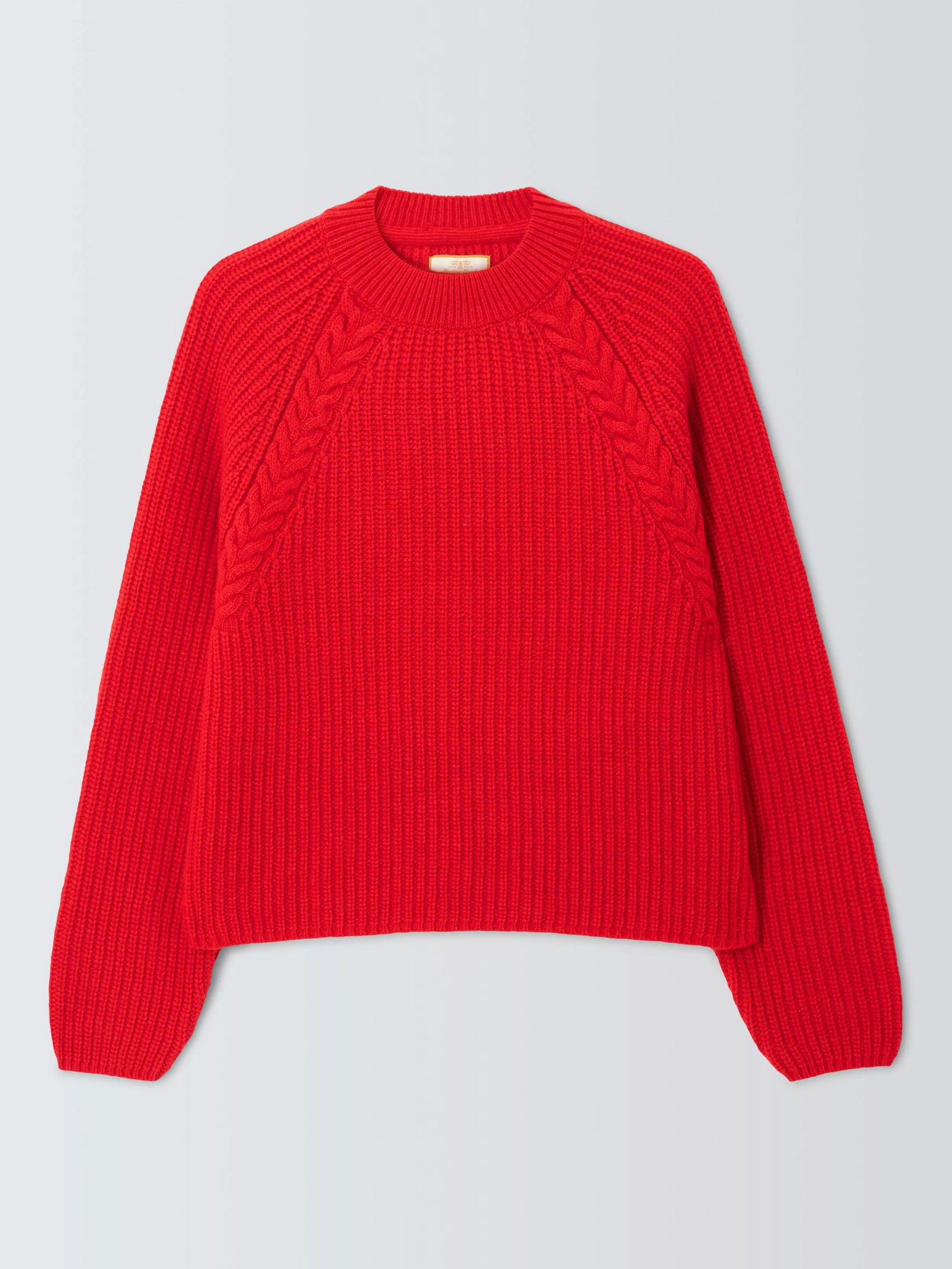 BARBOUR Tomorrow's Archive Julianne Wool Blend Jumper in Aruna Red ...