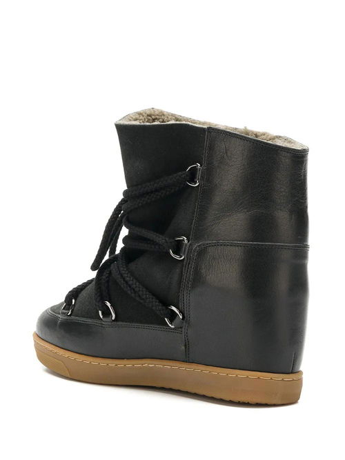 ISABEL MARANT Nowles Snow Boots - Black | endource