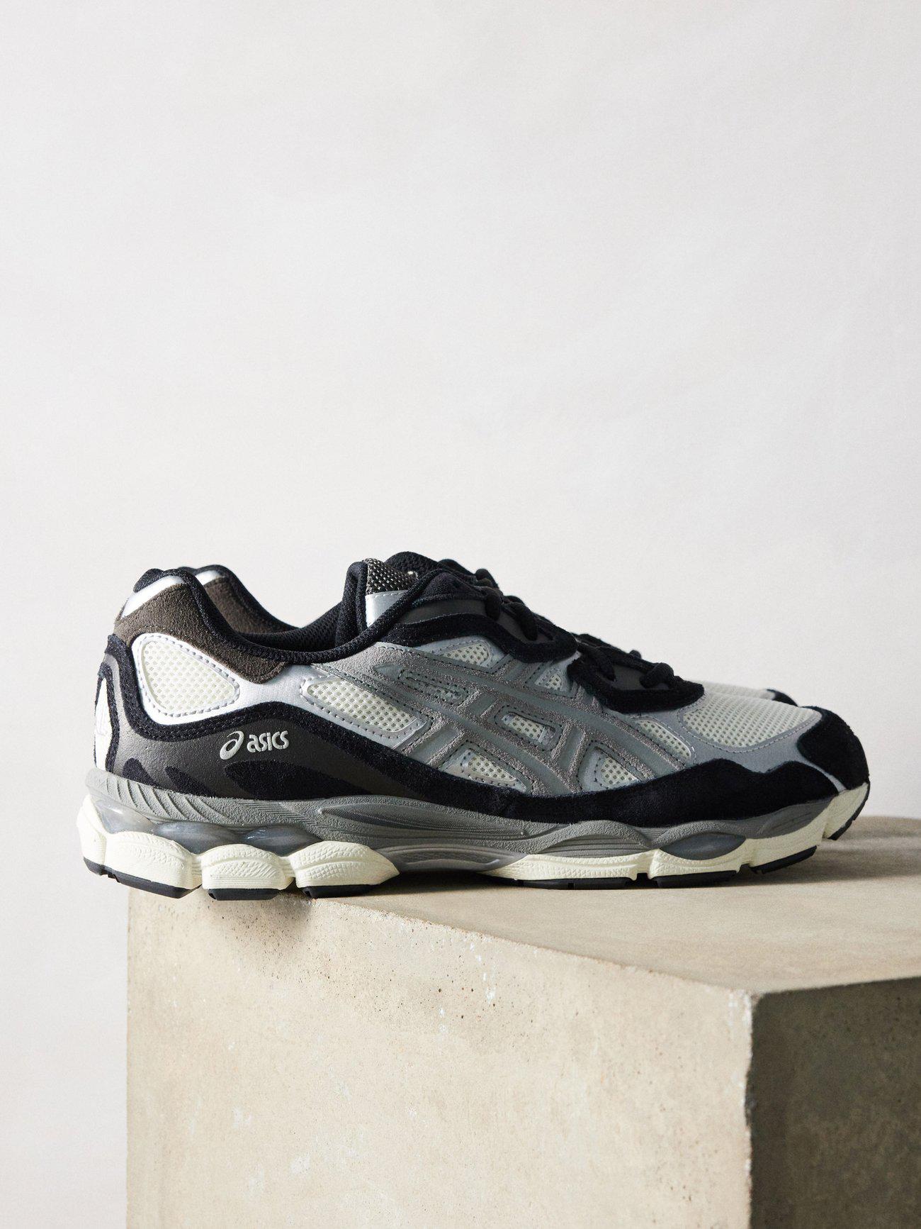 ASICS Gel-NYC Low-Top Trainers in Black and grey | endource