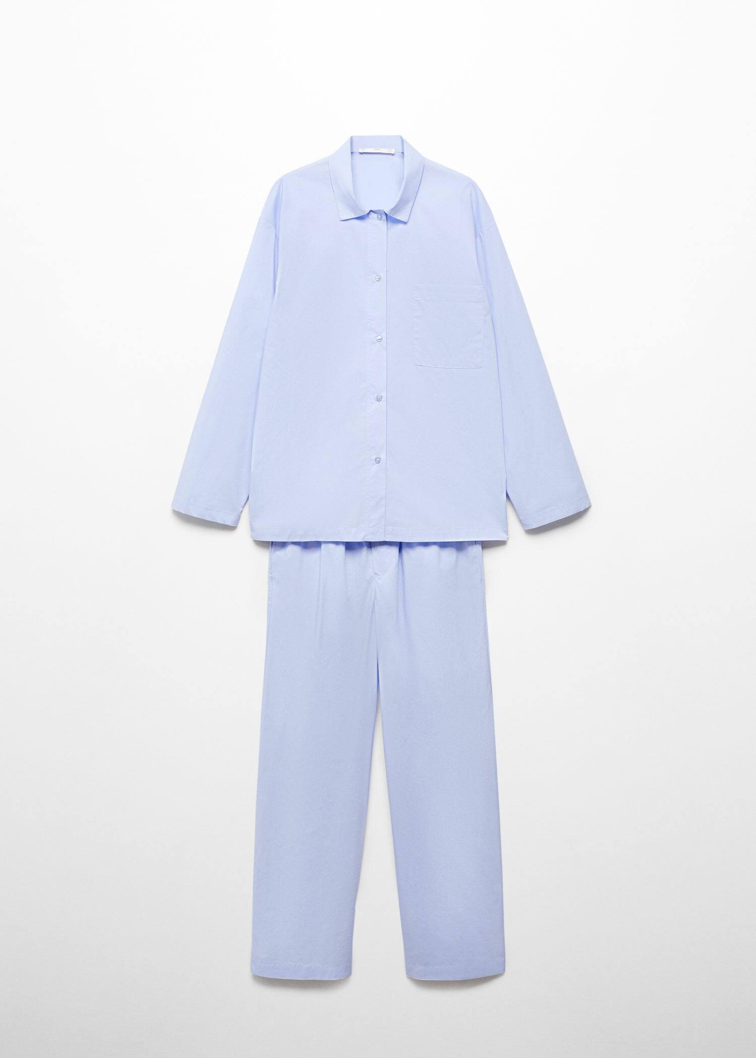 MANGO Two-Piece Cotton Pyjamas | Endource