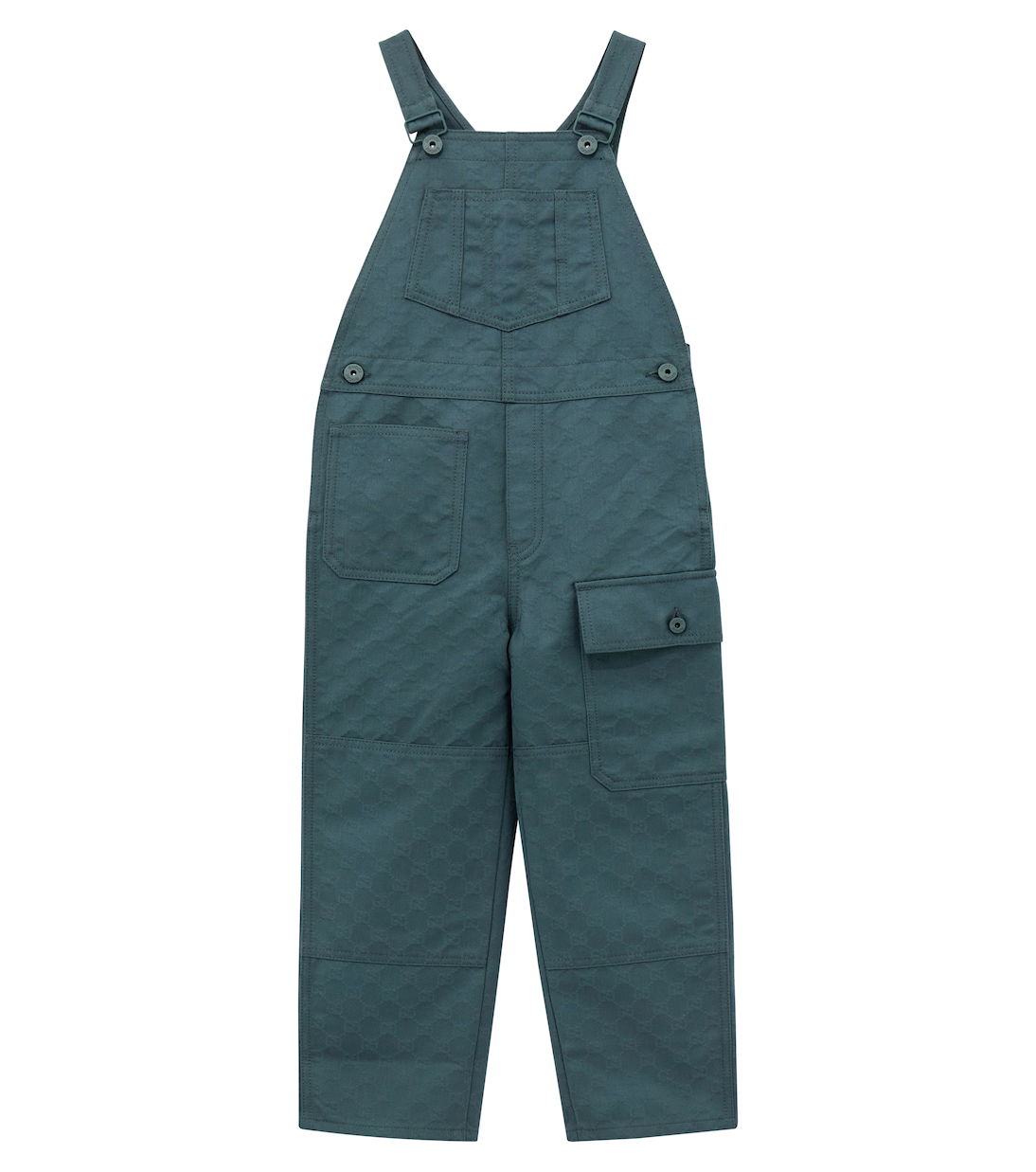 GUCCI GG Cotton Gabardine Overalls | endource
