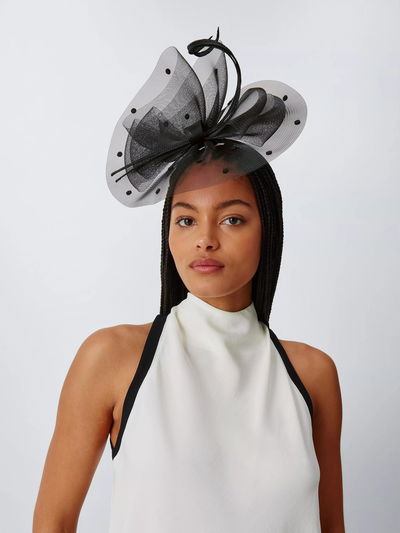 JOHN LEWIS Arabella Polka Dot Fascinator | endource