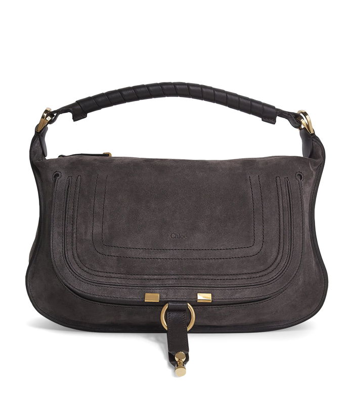 CHLOÉ Chloé Small Suede Marcie Shoulder Bag | endource