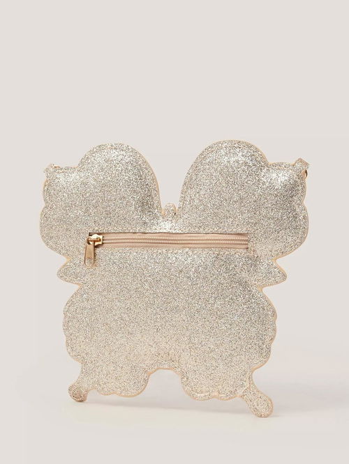 Monsoon Kids' Glitter Butterfly Crossbody Bag, Multi | endource