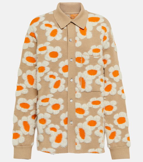 JACQUEMUS La Chemise Neve Floral Cardigan | endource