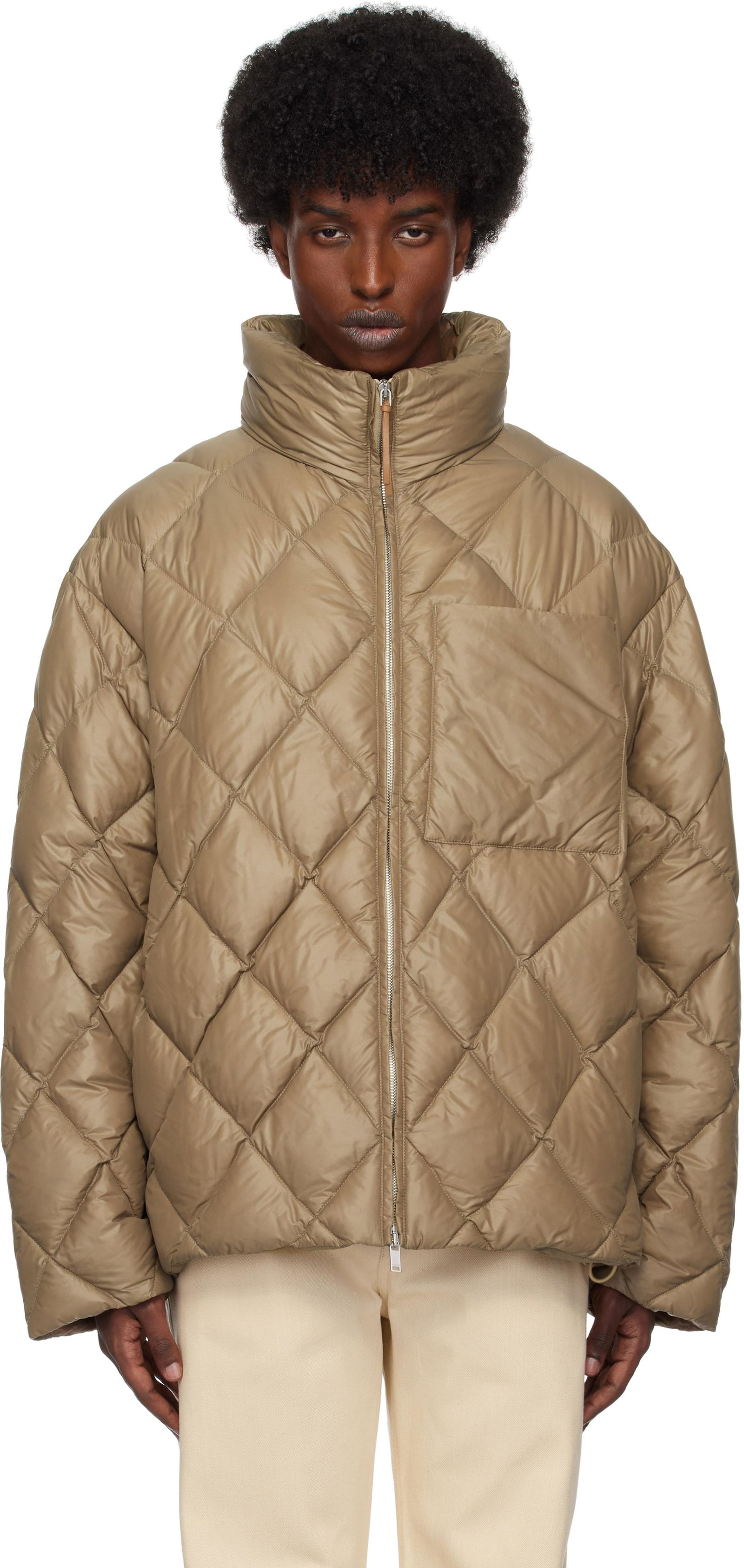 JIL SANDER Quilted Down Jacket | endource