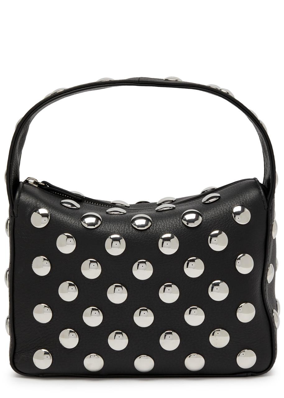 KHAITE Elena Small Studded Leather Top Handle Bag | Endource