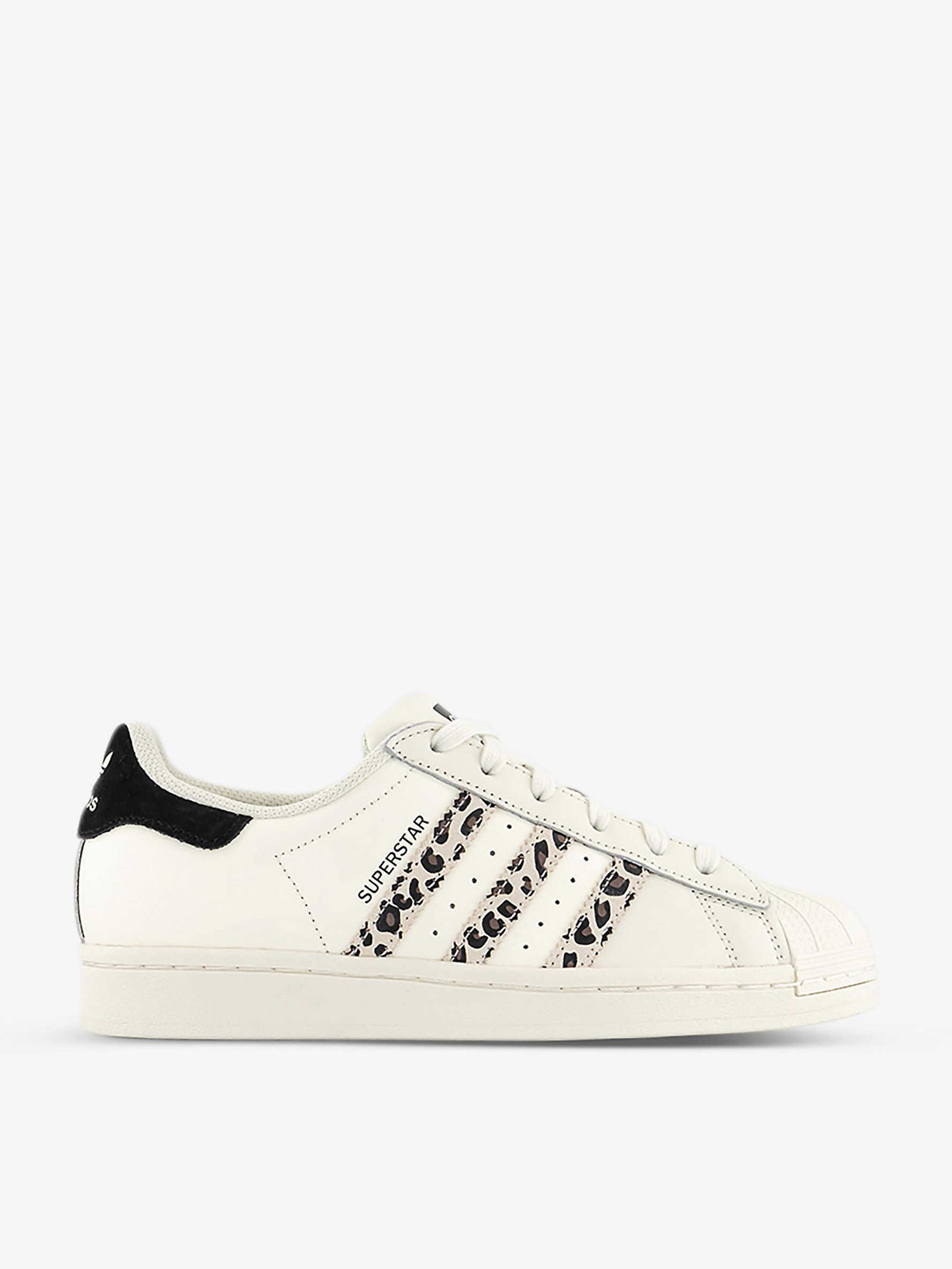 ADIDAS Superstar Logo-Embellished Low-Top Leather Trainers in OFFWHITE ...
