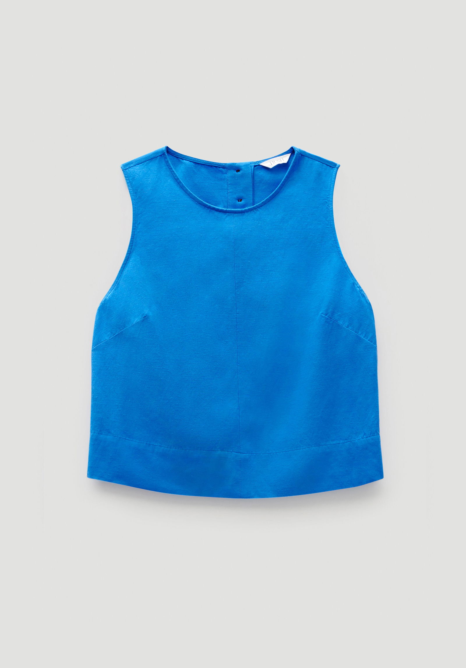 HUSH Vera Linen Blend Shell Top | endource