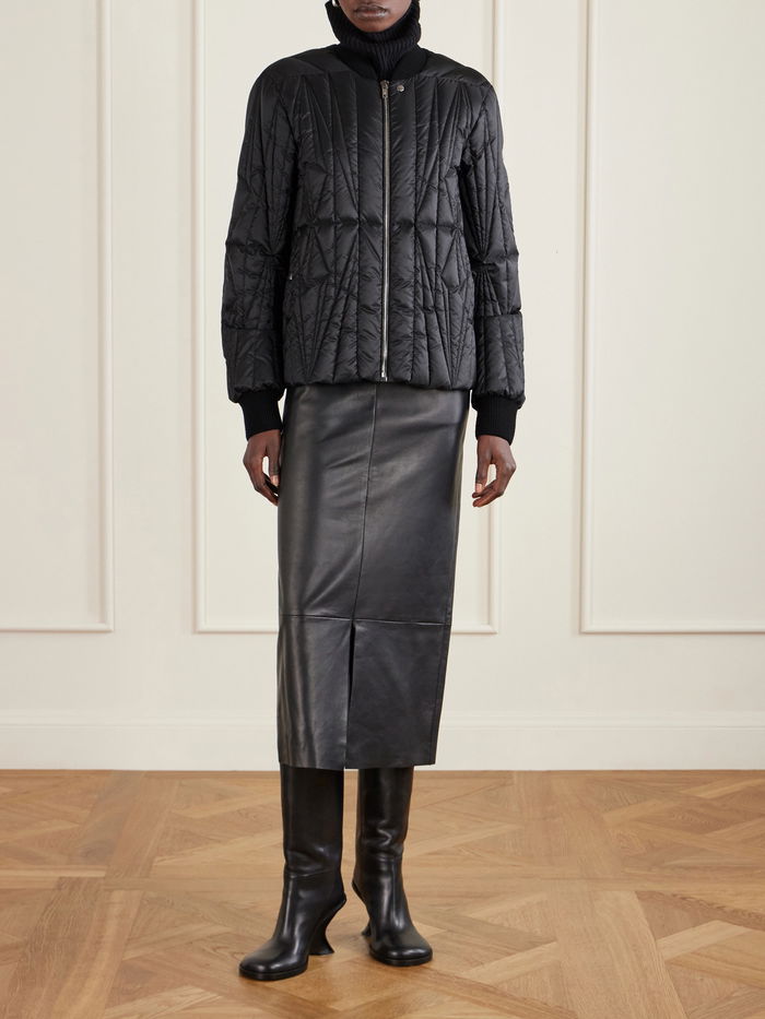 RICK OWENS Moncler Quilted Shell Down Jacket | endource