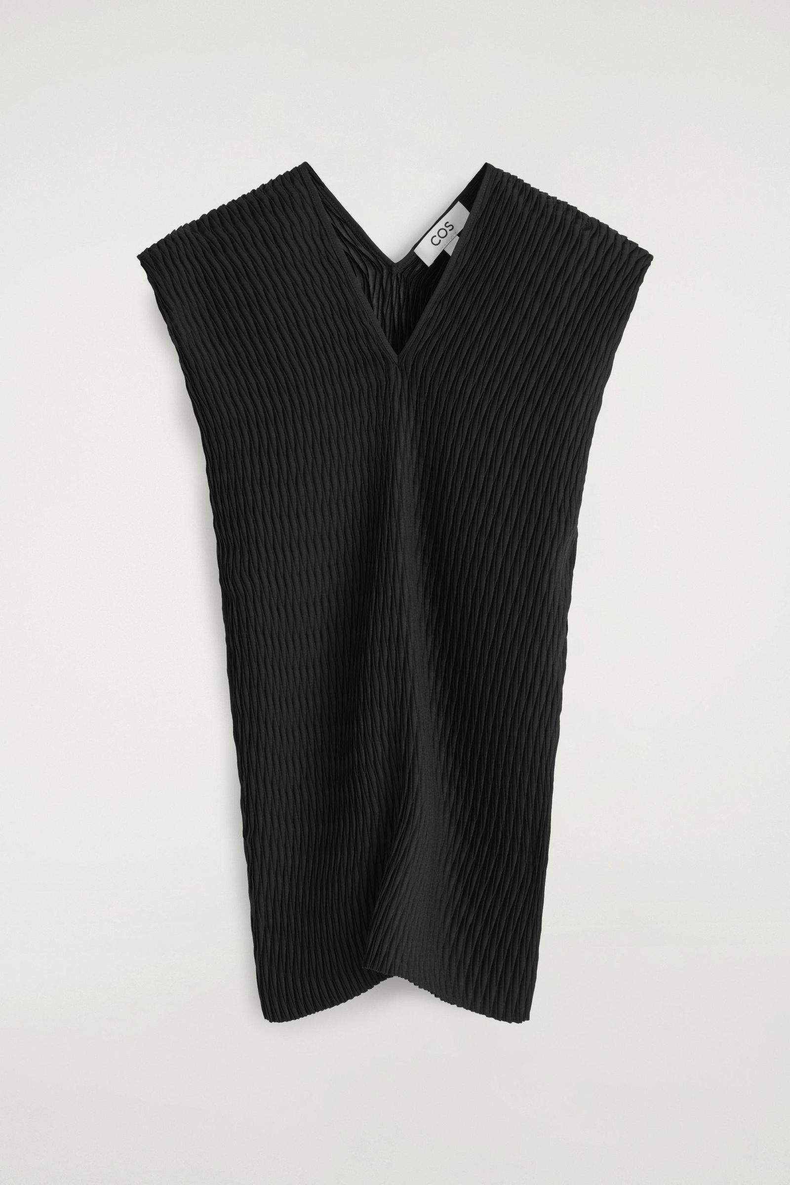 COS Pleated V-Neck Top | endource