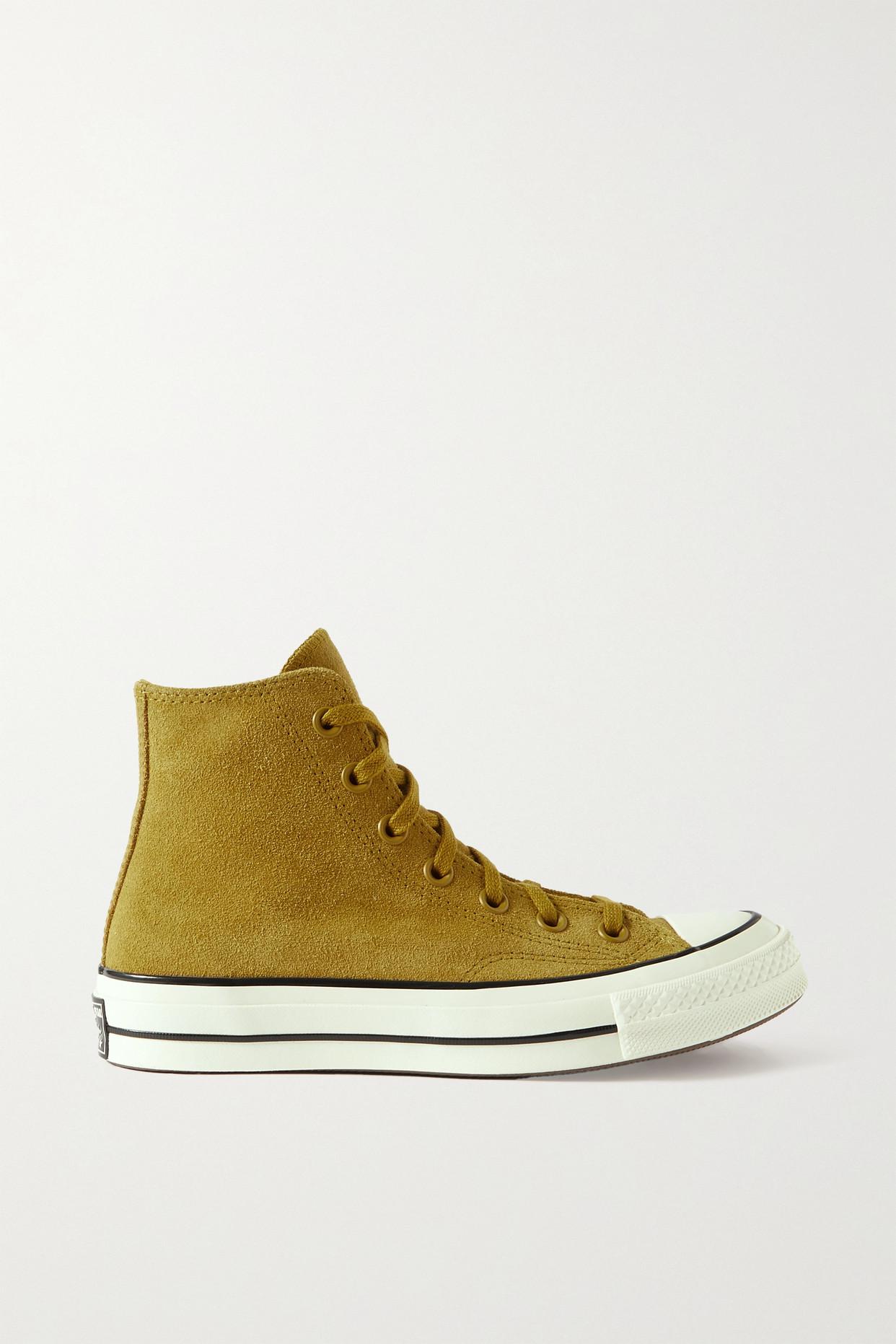 CONVERSE Chuck 70 Suede High-Top Sneakers in Brown | endource