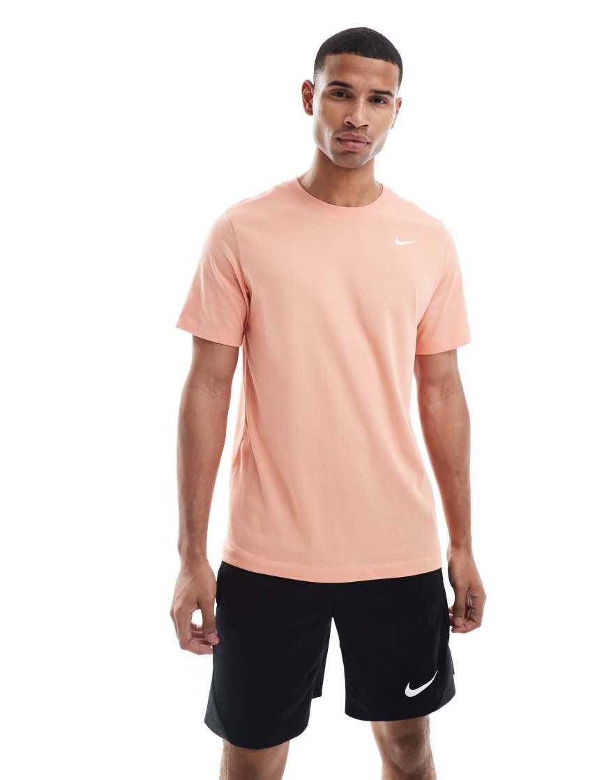 NIKE Training Dri-FIT T-shirt In Peach - PEACH | endource