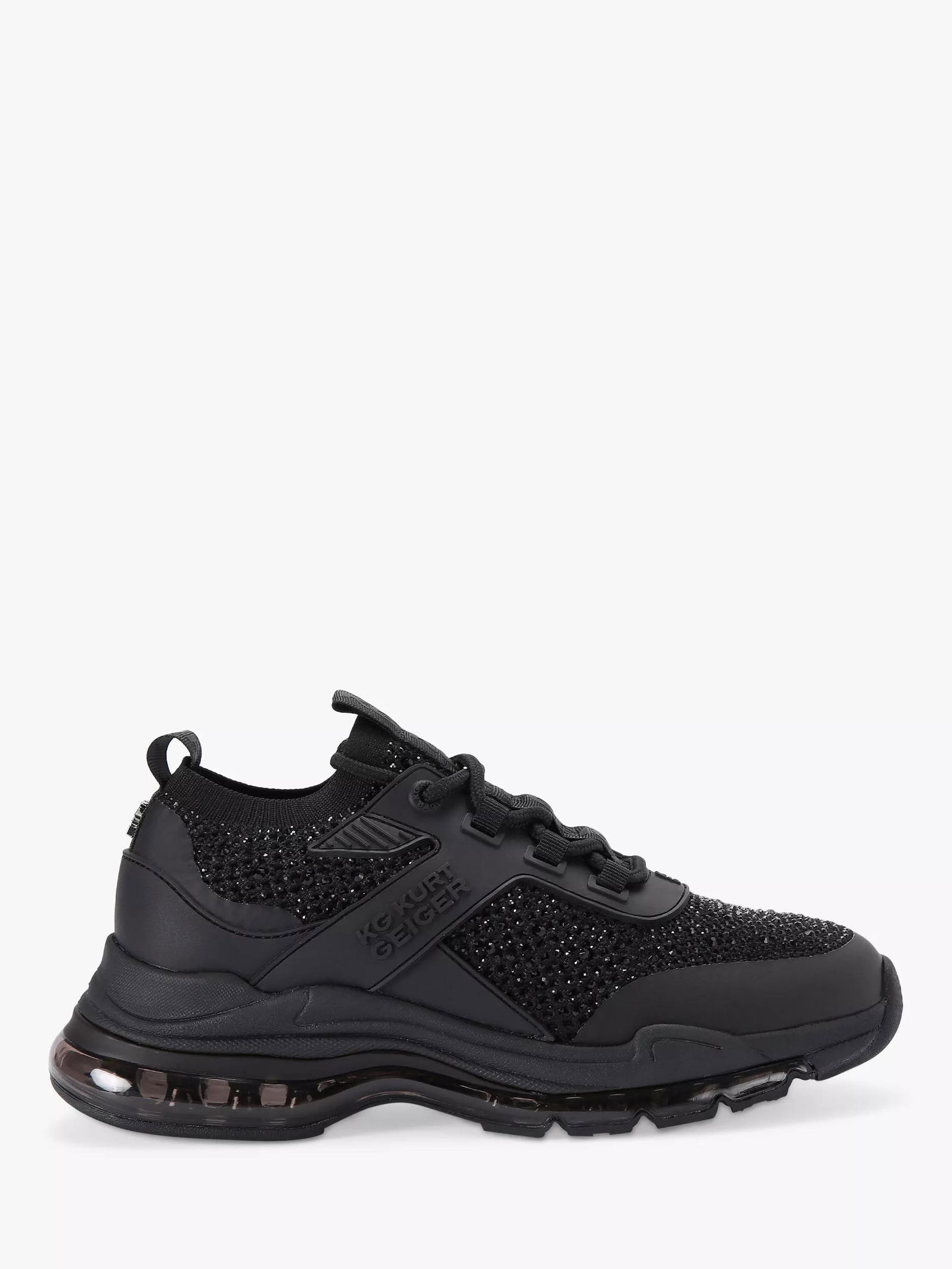 KG KURT GEIGER Lena Bling Embellished Trainers | endource