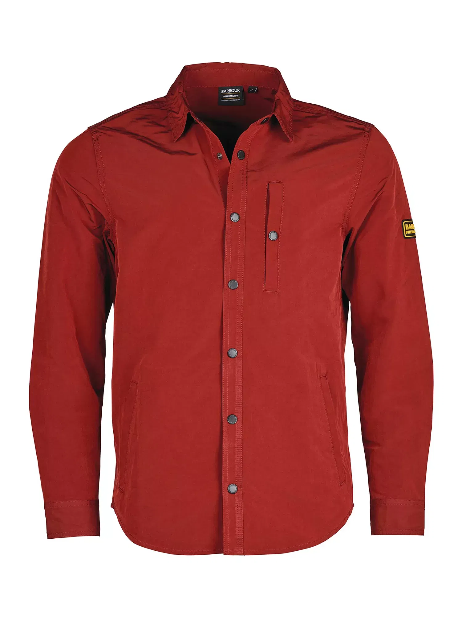 BARBOUR Link Overshirt in Black | endource