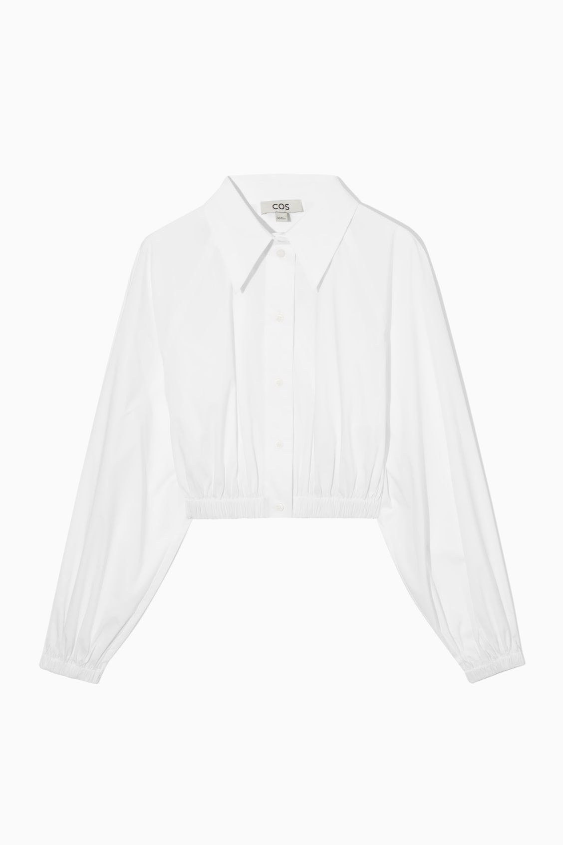 COS Cropped Elasticated Shirt | endource