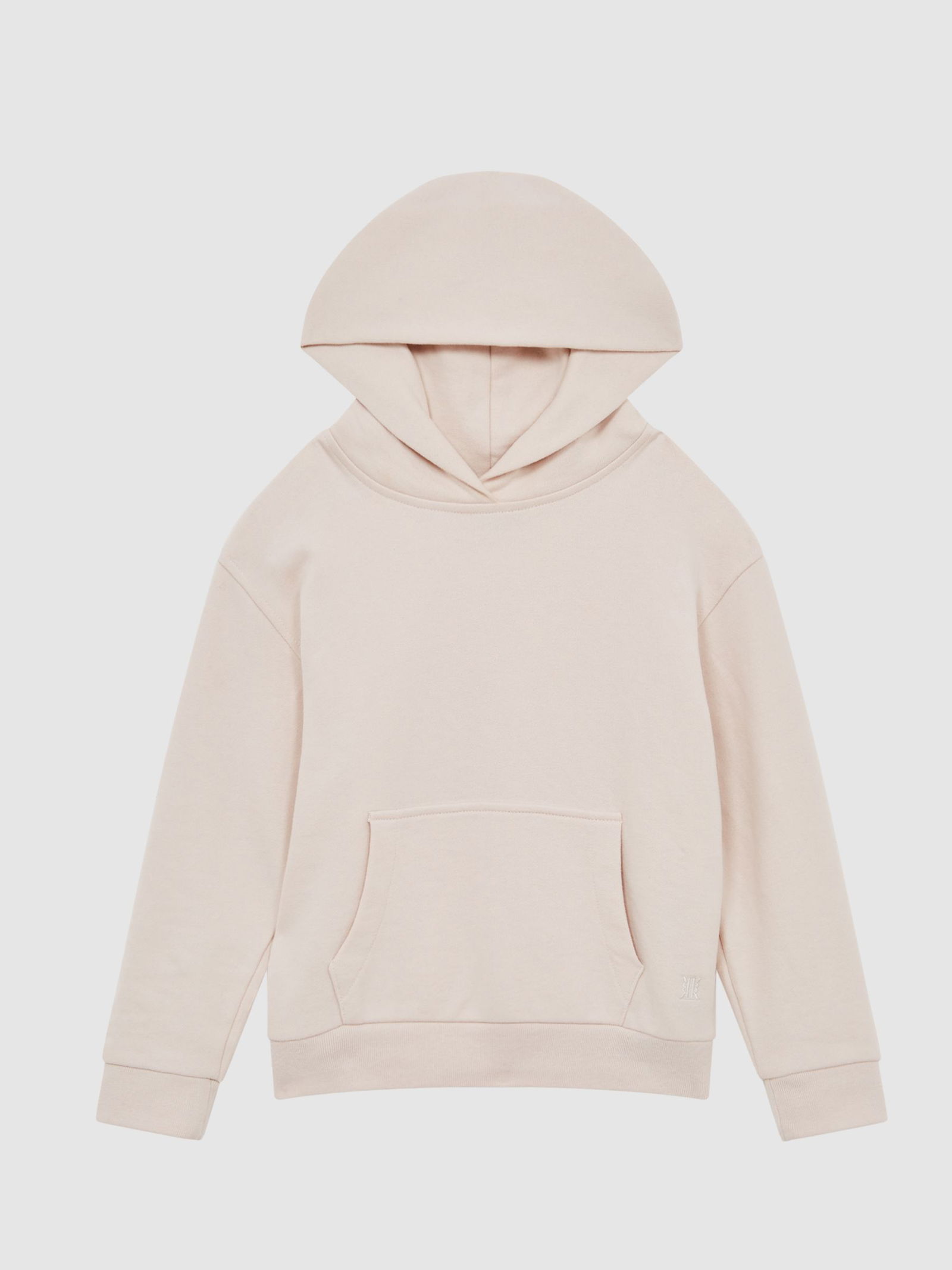 REISS Reiss Cream Alexander Senior Oversized Cotton Jersey Hoodie ...