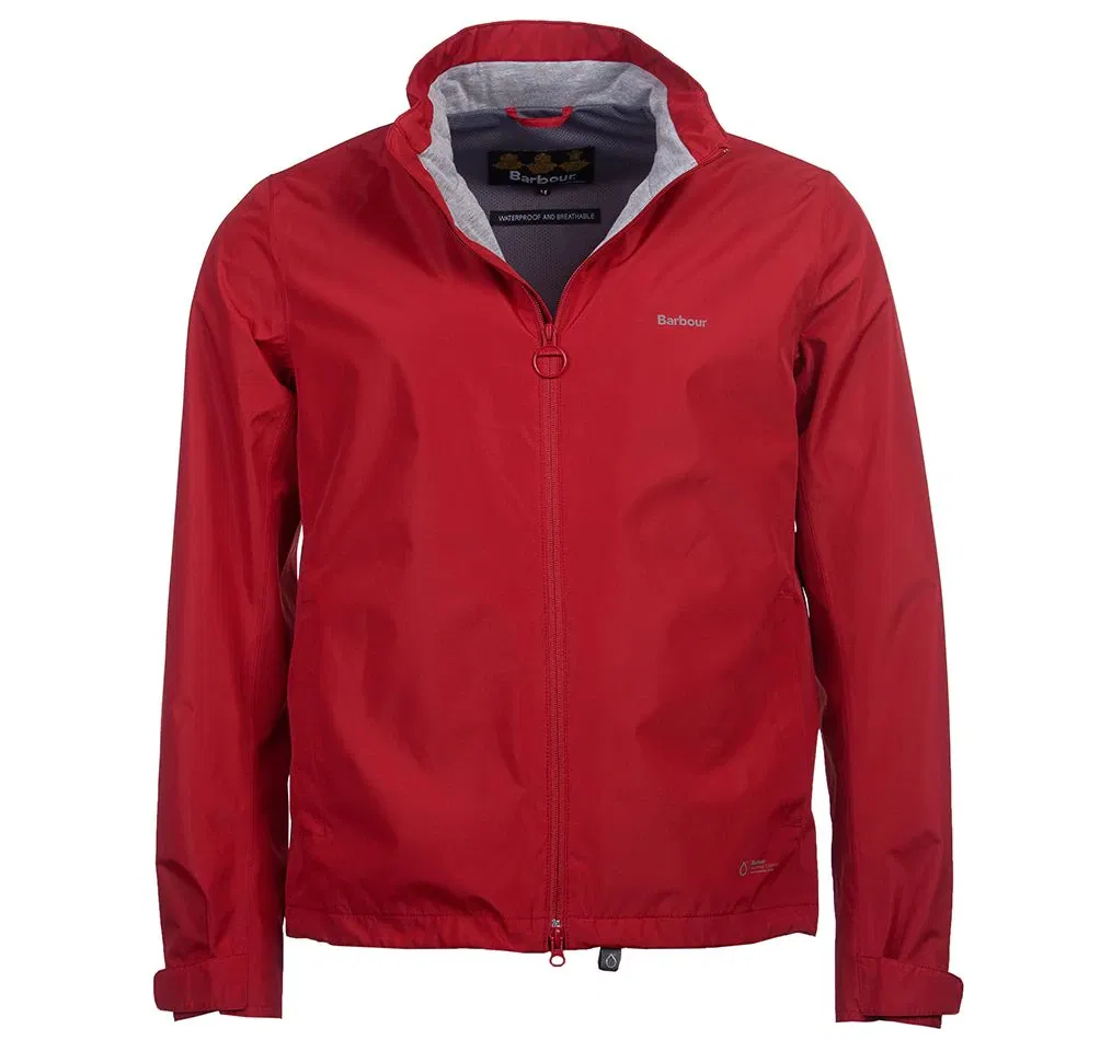 Barbour Cooper Waterproof Jacket in Chilli Red | Endource