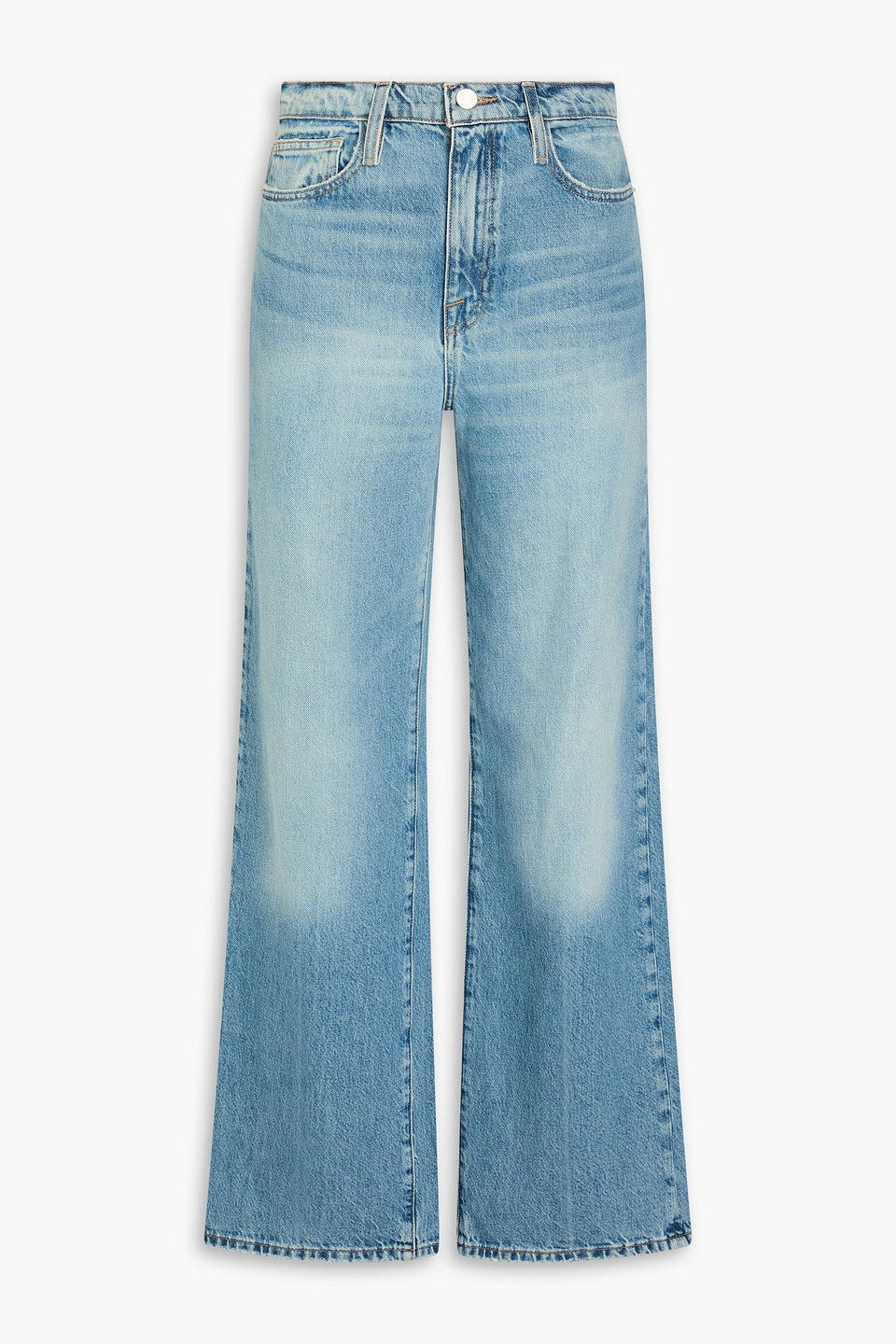 FRAME Le Jane High-Rise Wide-Leg Jeans | endource