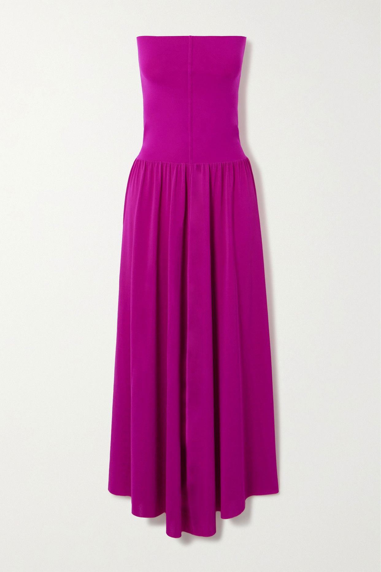 ERES Oda Strapless Stretch-Jersey Maxi Dress in Pink | endource