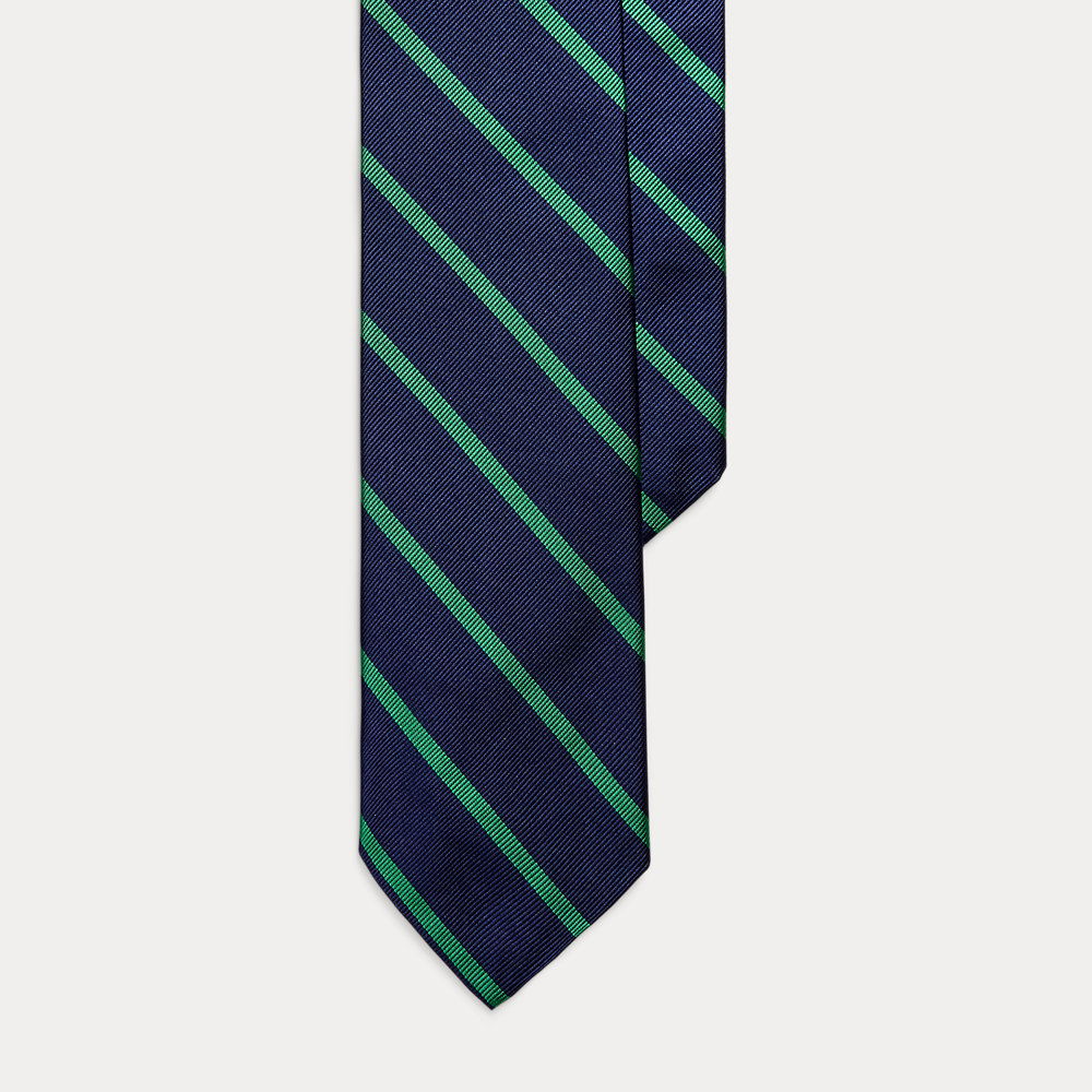 POLO RALPH LAUREN Striped Silk Repp Tie in Multi | endource