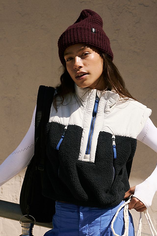 FREE PEOPLE FP Movement - Journey Ahead Vest in Muted Violet Combo ...