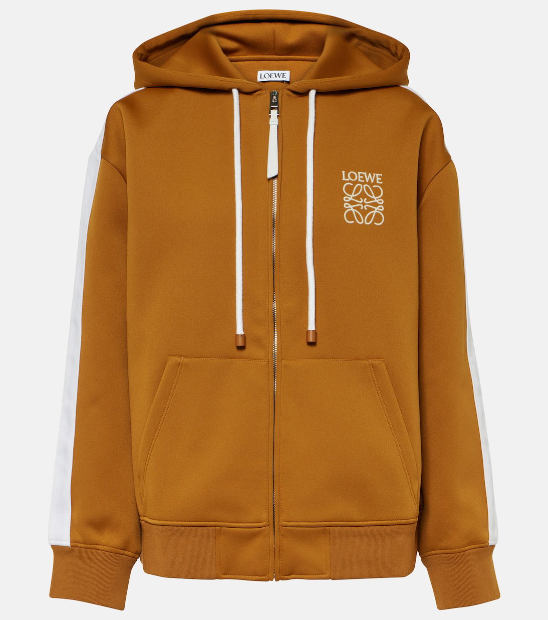 LOEWE Anagram Jersey Track Jacket in Brown | Endource
