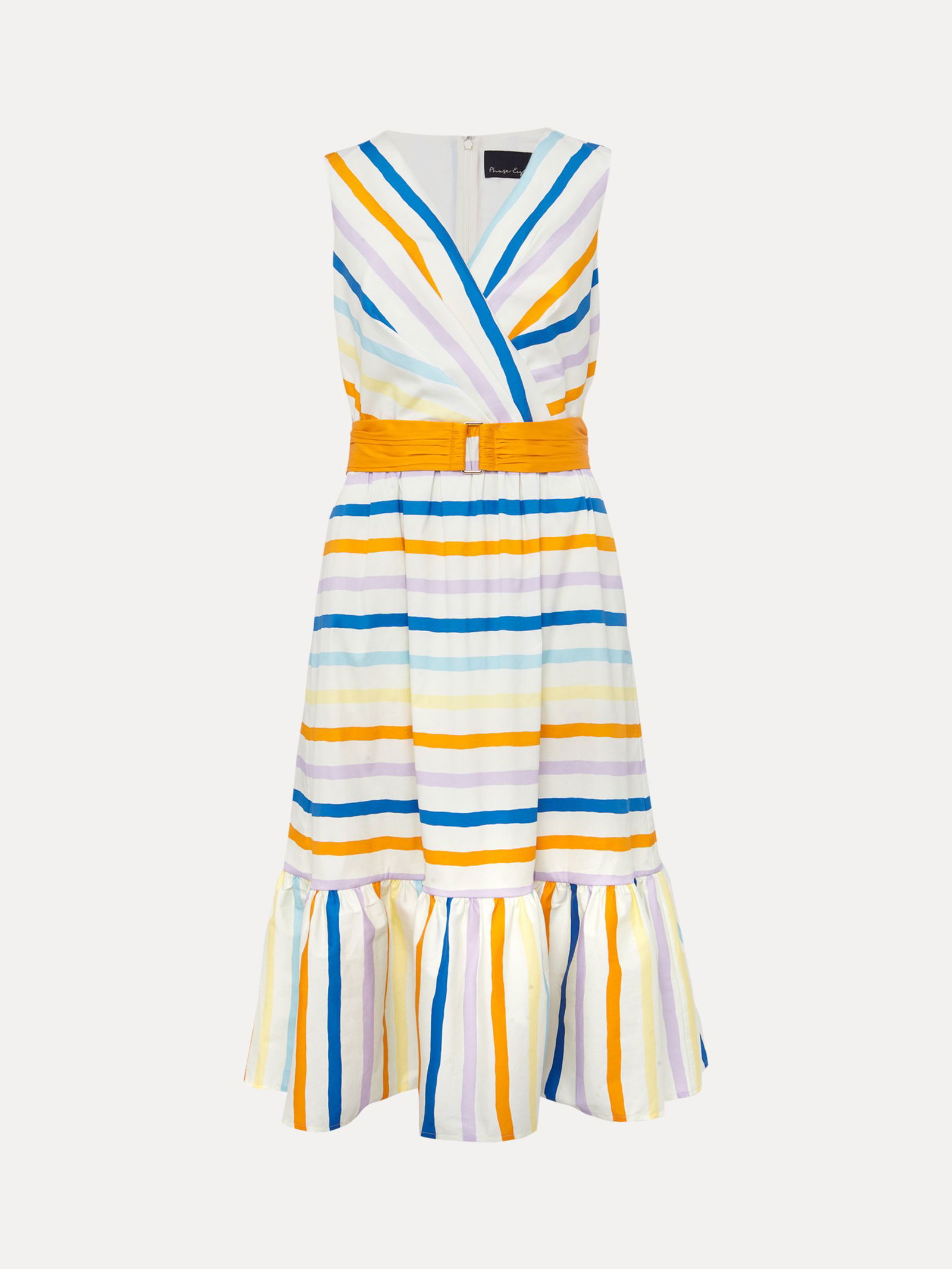 PHASE EIGHT Riley Striped Midi Dress | endource