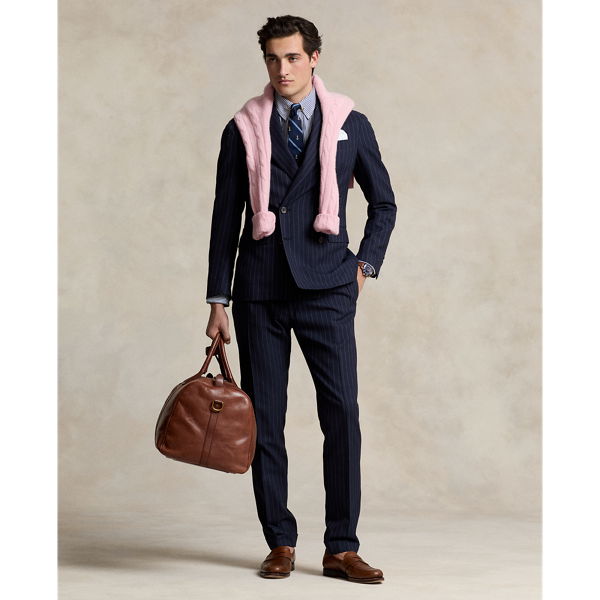POLO RALPH LAUREN Polo Soft Pinstripe 3-Piece Suit in Multi | endource