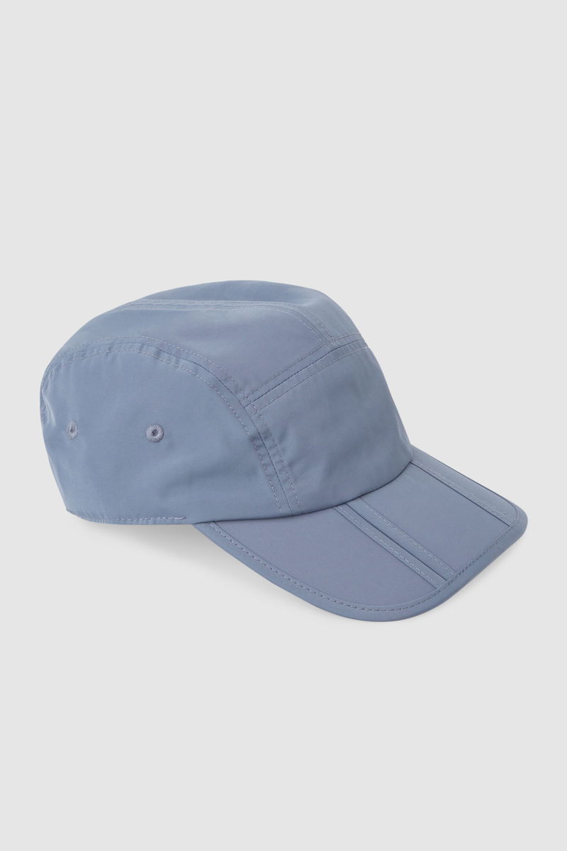COS Packable Baseball Cap in DUSTY BLUE | Endource