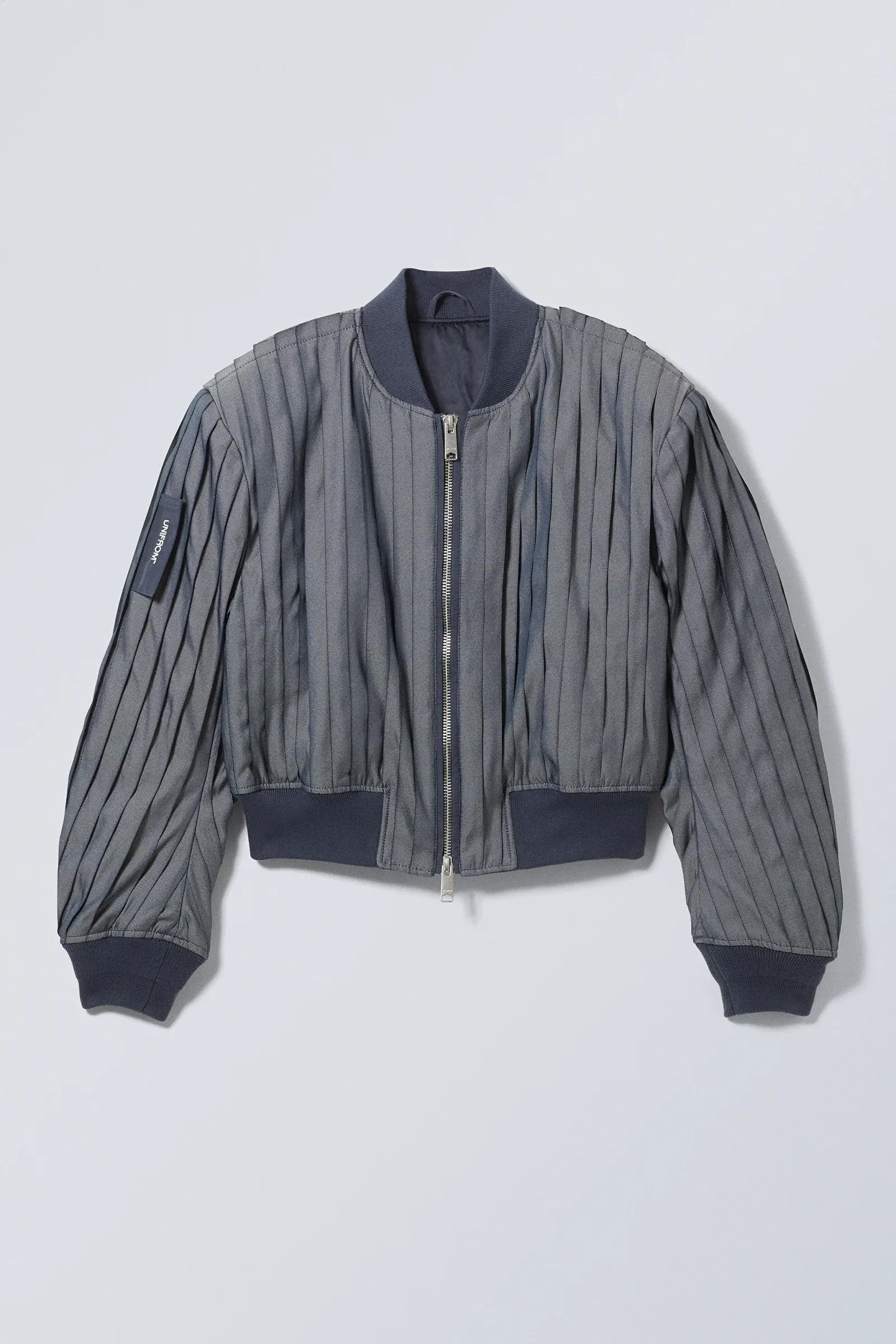 WEEKDAY Weekday Limited Edition x Unifrom™ - Stripe Bomber Jacket in ...