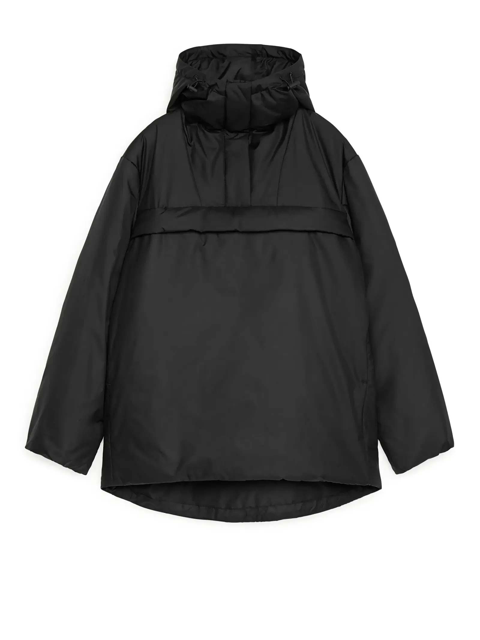 ARKET Padded Anorak in Black | endource