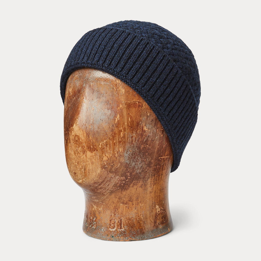 RALPH LAUREN RRL Basket-Weave Cashmere Watch Cap | Endource