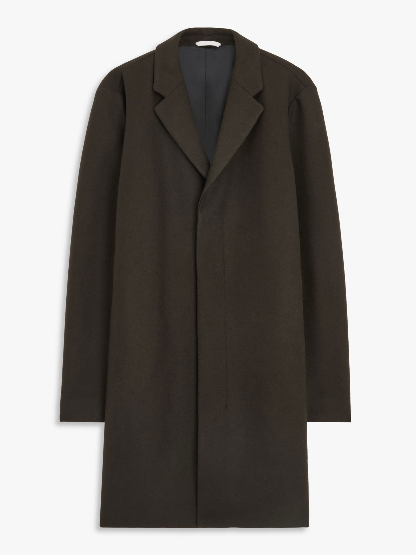 KIN Kin Bonded Wool Epsom Coat in Deep Depths | endource