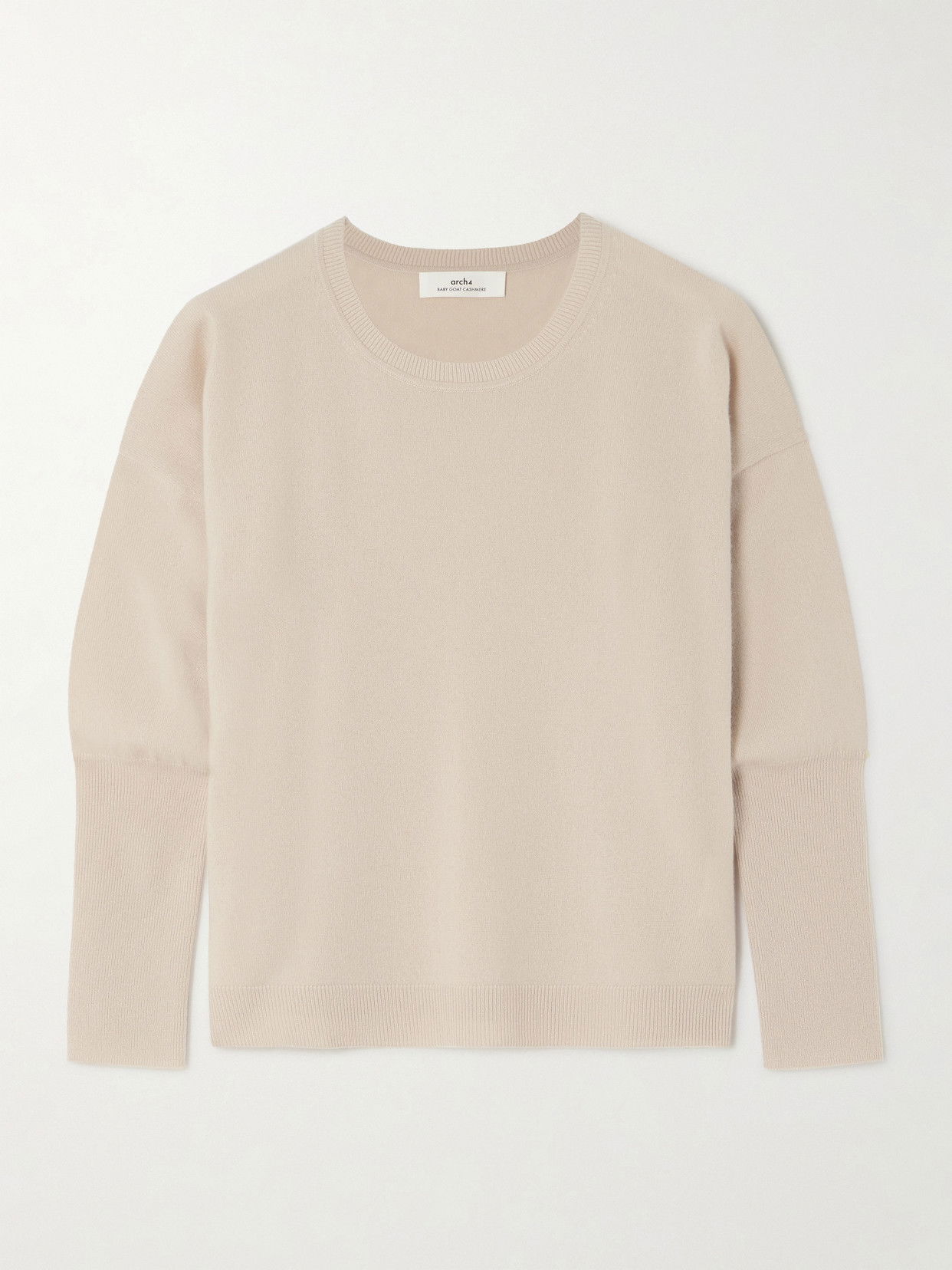 ARCH4 Downtown Cashmere Sweater in Neutrals | Endource