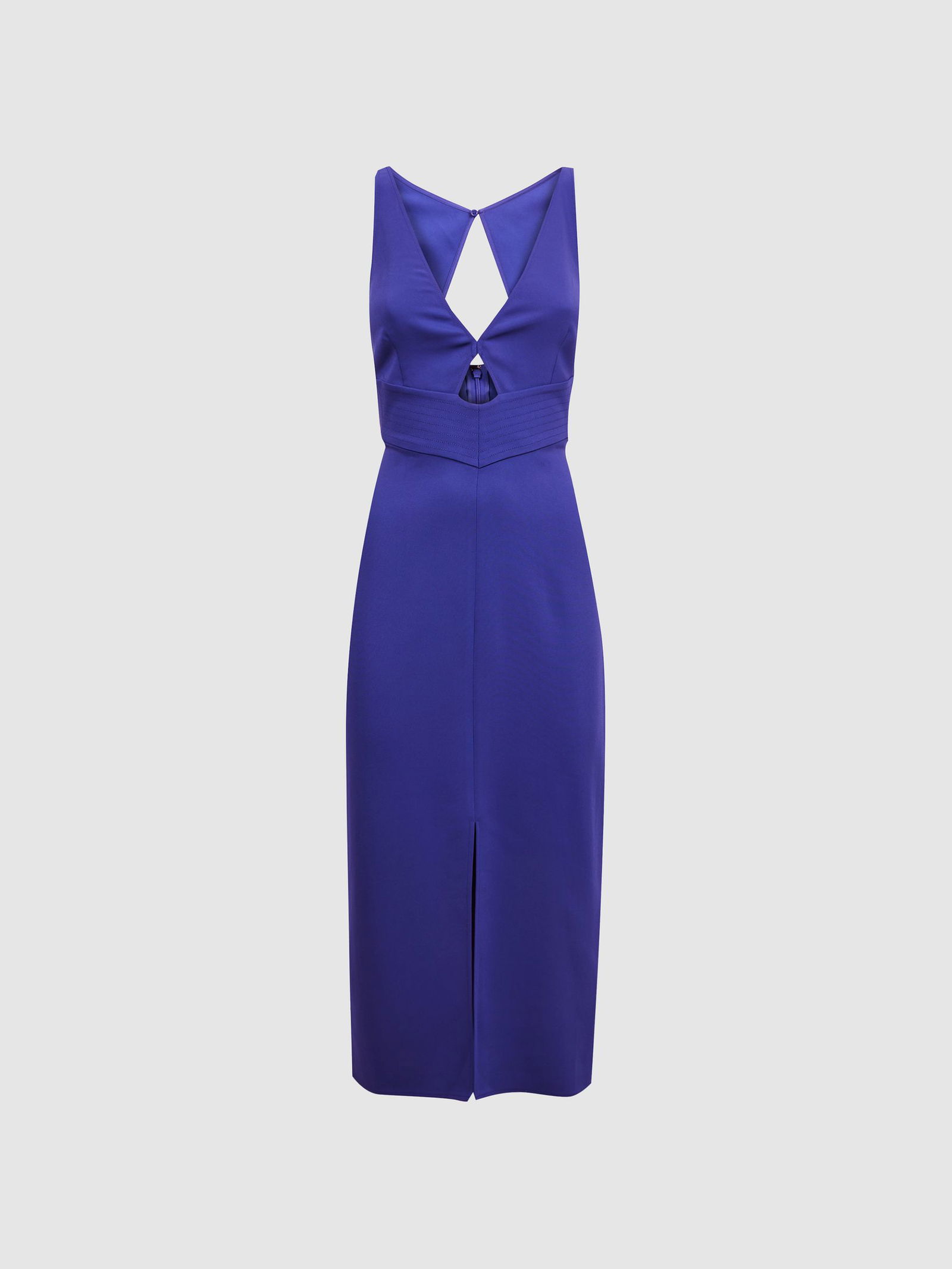 REISS Pia Bodycon Cut-Out Midi Dress | endource