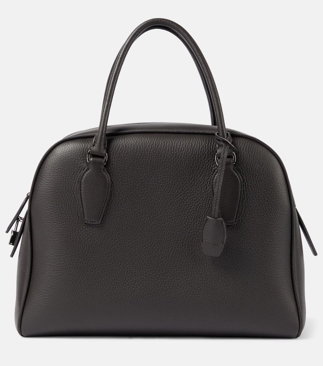 THE ROW India 12 Leather Tote Bag in Brown | endource
