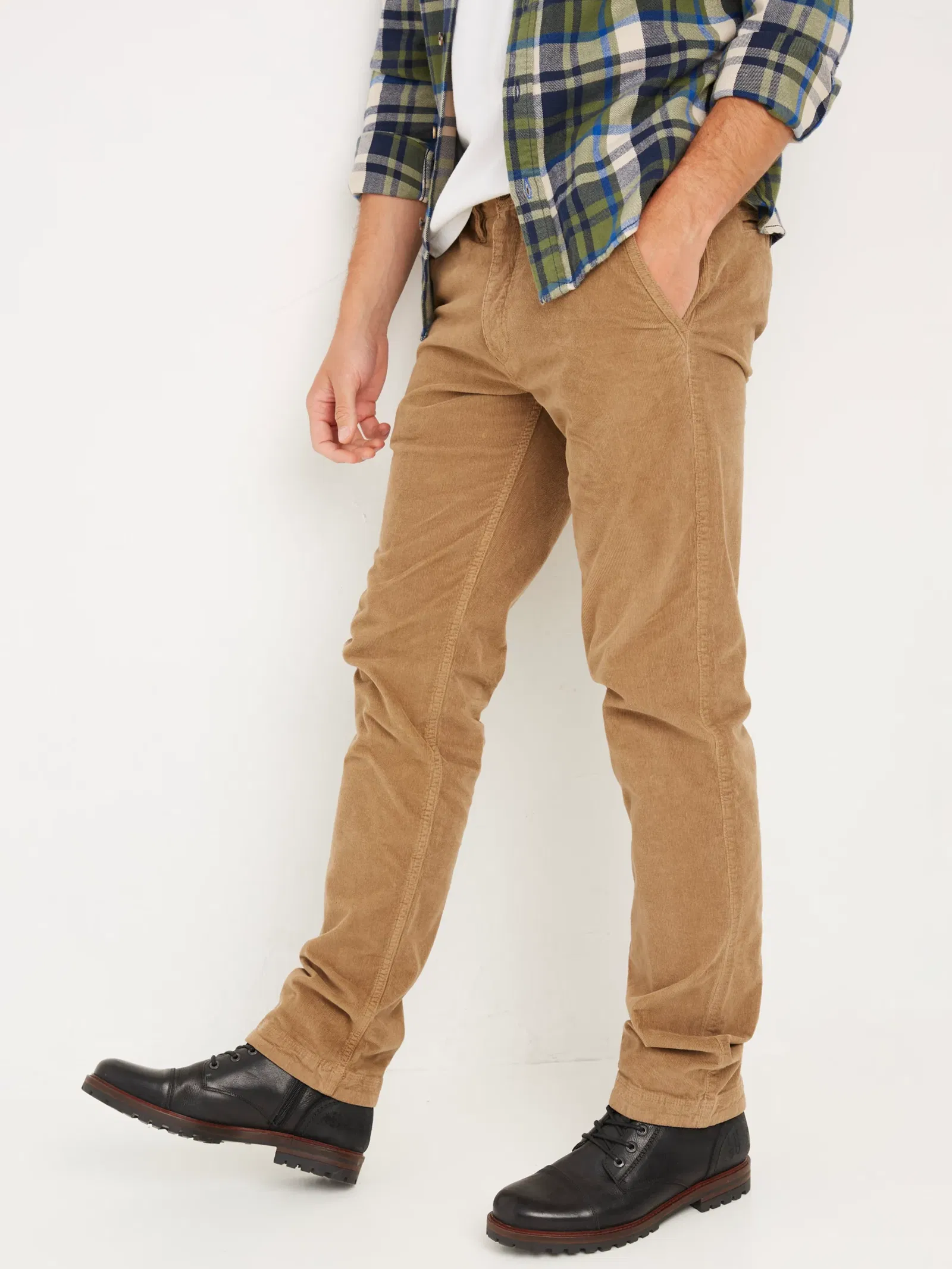 FATFACE Straight Leg Cord Trousers | Endource