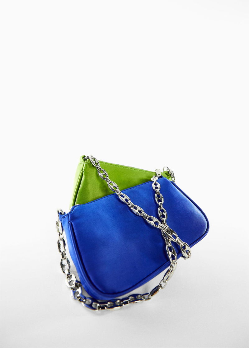 MANGO Satin Chain Bag | endource