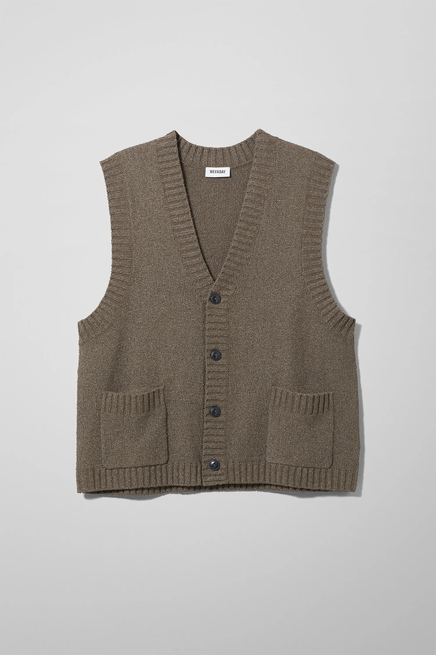 WEEKDAY Abraham Vest in Beige | Endource