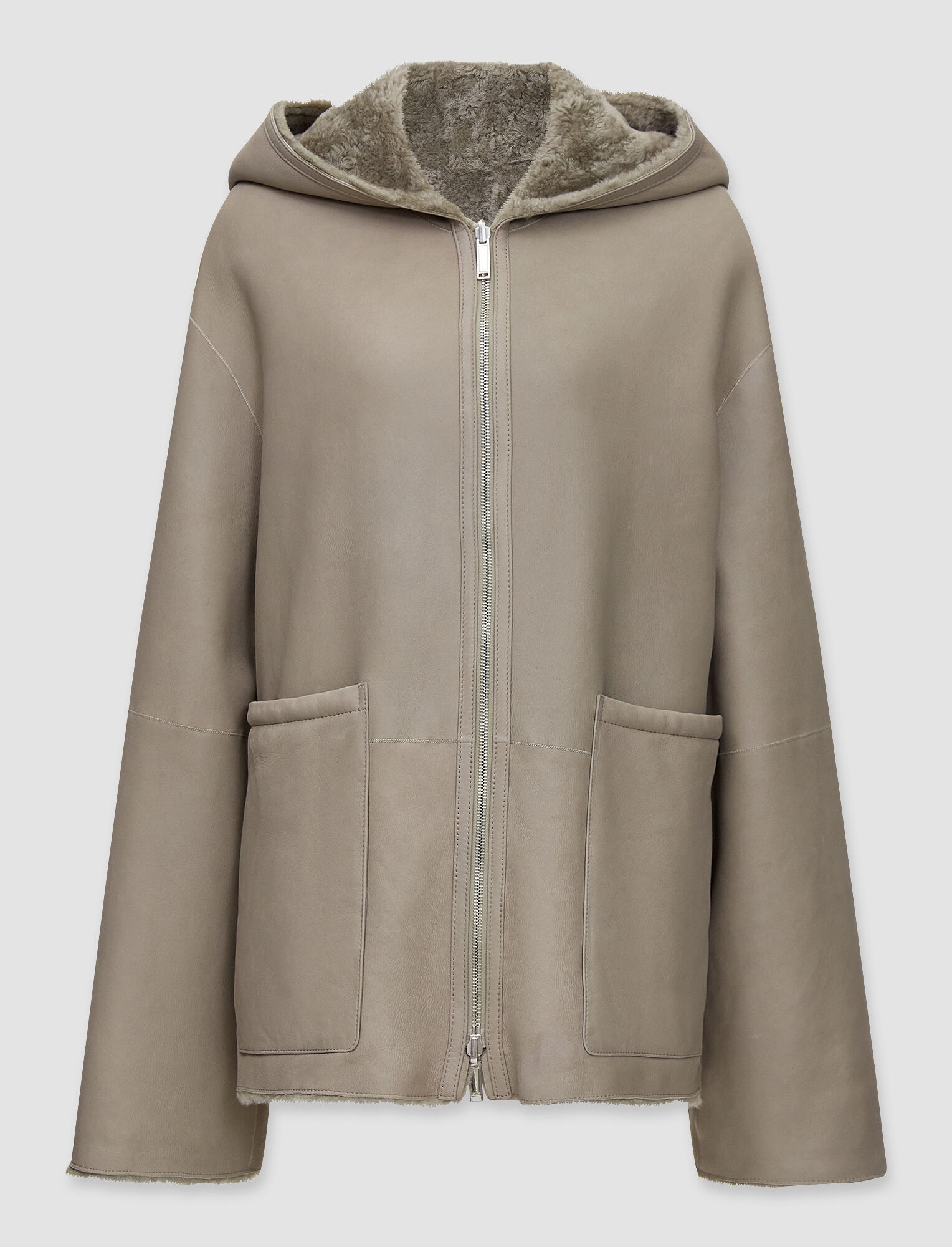 JOSEPH Reversible Shearling Cosser Coat | endource