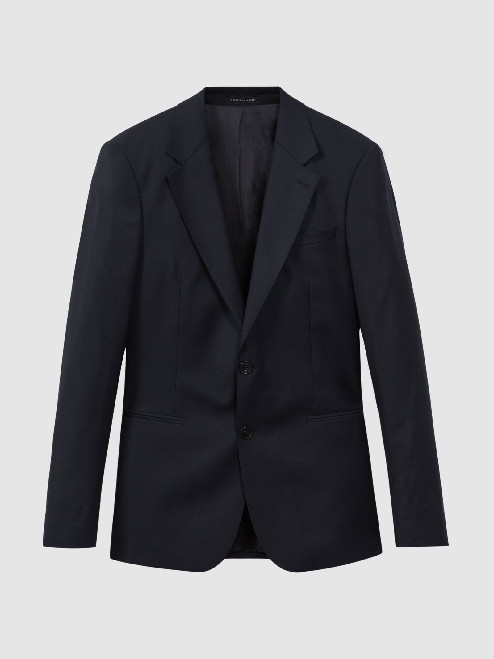 REISS Westminster Atelier Wool Cashmere Slim Fit Single Breasted Blazer ...