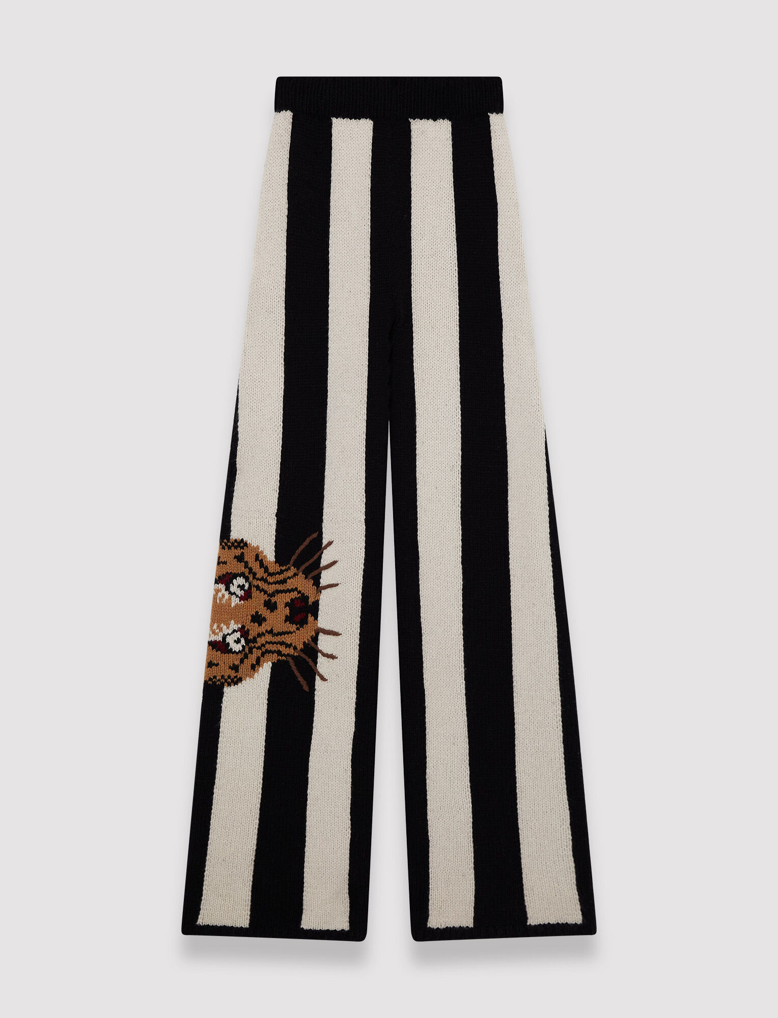 JOSEPH Leopard Knit Trousers | Endource
