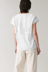COS Adjustable-Shape Top in White | Endource